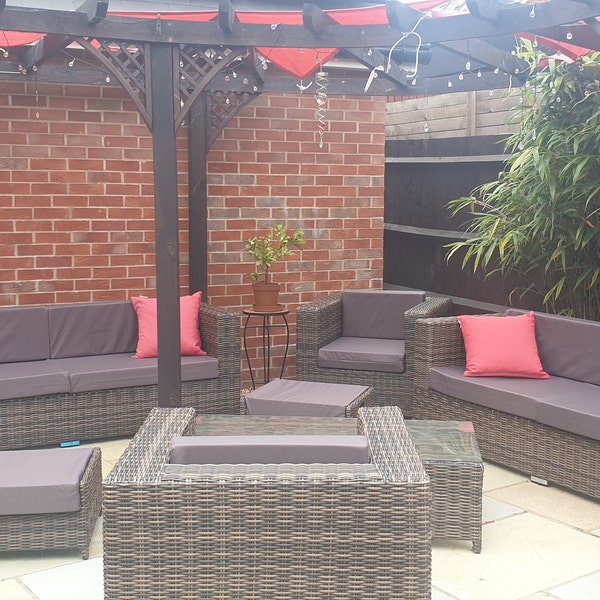 Waterproof Rattan Furniture Cushion Covers, Pallet Furniture Cushion ...