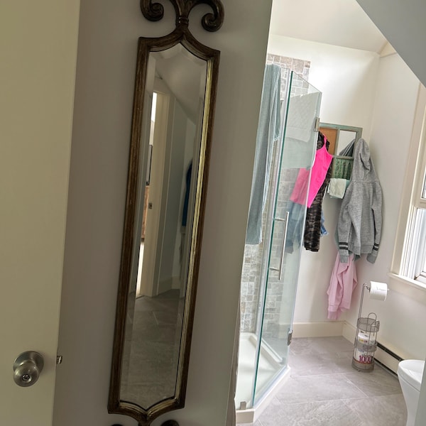 Vintage Ethan Allen Mirror/xl Entry Mirror/art Nouveau Style Wall ...