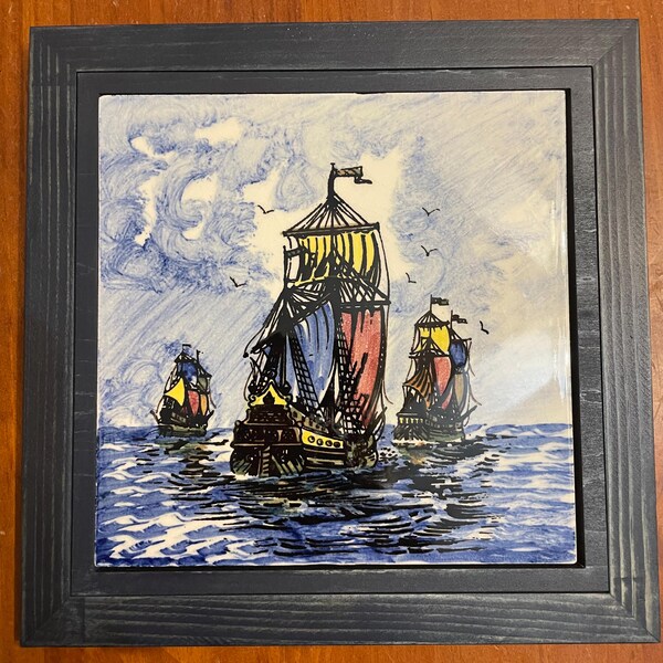 Robust Wooden Ceramic Tile Frame Customizable for Tile Art Real Wood ...