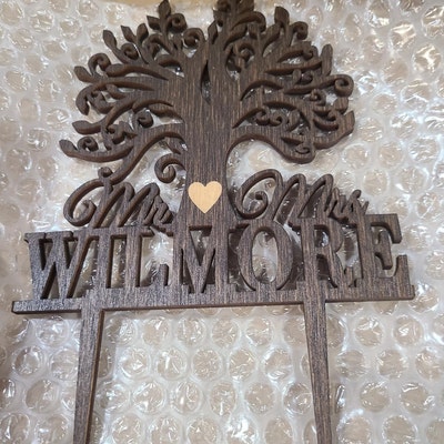 Initial Cake Topper Letter A Wedding Cake Toppers Personalised - Etsy