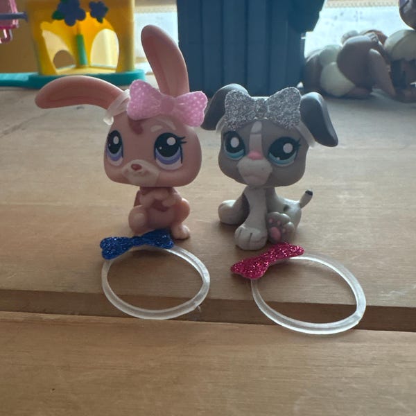 LPS Littlest Pet Shop Hungry & Thirsty Pets Hasbro Authentic - Etsy