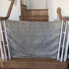 Canvas Railing Guard / Fabric Railnet, Custom Fabric Deck Guard ...