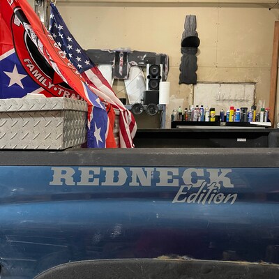 Redneck Edition Windshield Banner Sticker Vinyl Decal Reneck Banner ...