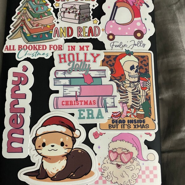 Christmas Stickers, Book Stickers, Teacher Gifts, Cute Stickers, Kindle ...