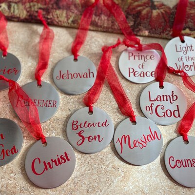 Names of Christ-simple Tag - Etsy