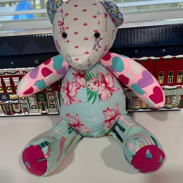 Teddy Bear Pattern Memory Bear Pattern Memory Bears Sewing Pattern Bear ...