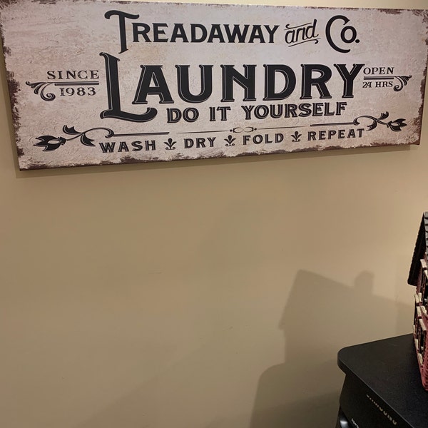 Farmhouse Laundry Sign | Laundry Room Decor| Laundry Room Sign ...