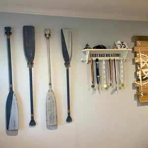 Oar Wall Decor Decorative Oar 4 1/2ft Painted Oar Nautical - Etsy