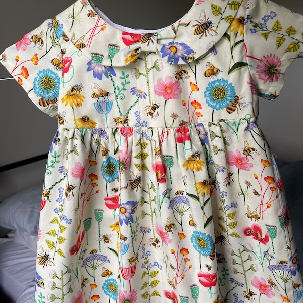 Dress Pattern, the ALAINA DRESS for Babies and Little Girls, 3 Styles ...