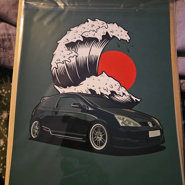 Toyota - Supra MK4 Rear | 2 Frame Options / Print Only Also Available ...