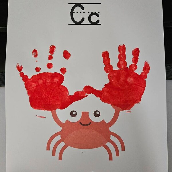 Children's Bible Craft Bible Handprint Craft Bible Craft for Kids Bible ...