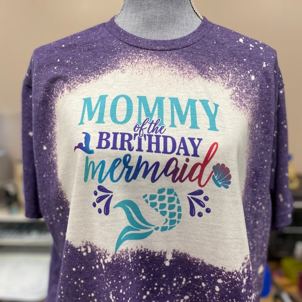 Mermaid Birthday Girl Family Members Bundle, Birthday Girl Svg, Mermaid ...