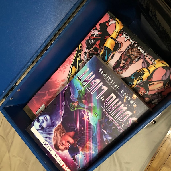 Large Comic Book Hard Box Chest MDF Legion of Super Heroes #2 - Etsy