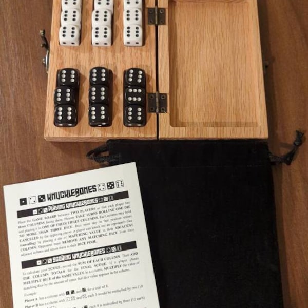 Travel Burk Game Set - Etsy