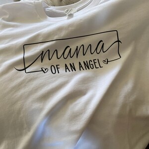 ANGEL BABY TEE Customizable Pregnancy and Infant Loss | Etsy
