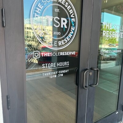 Custom Storefront Window Sticker Business Hours Vinyl Decal for Store ...