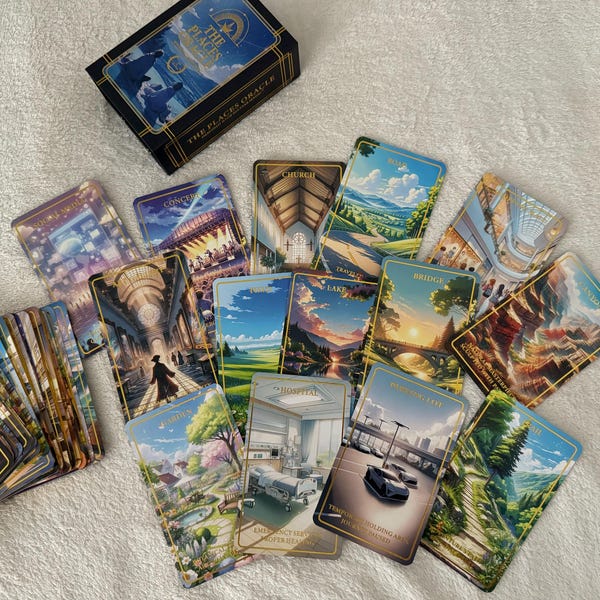The Places Oracle Deck for Spiritual Guidance and Self-discovery, 83 ...
