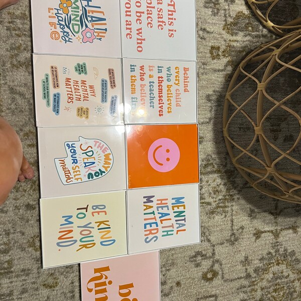 Mental Health Matters, Printable Wall Art, Therapy, Counseling ...