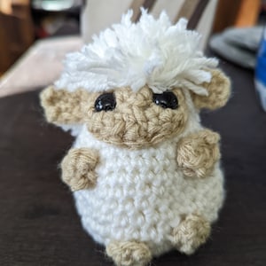 Beginner Sheep Crochet Kit Easy Crochet Starter Kit Crochet Animals Kit ...