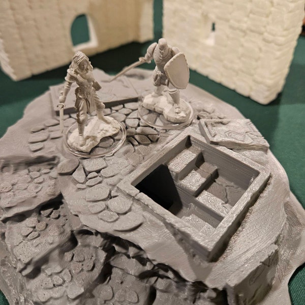 Dnd Stone Bridge From Hagglethorn Waterway Crossing Tabletop Village ...