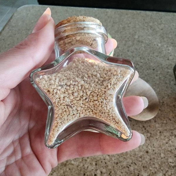 RARE Okinawa Star Sand Jar, Star Shaped Sand, Japan Beach Sand, Sun ...