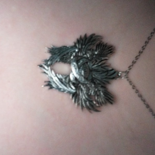 Seraph Pendant, Biblically Accurate Angel Necklace, Seraphim Art ...