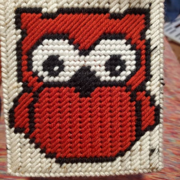 Owl Tissue Box Cover - Etsy