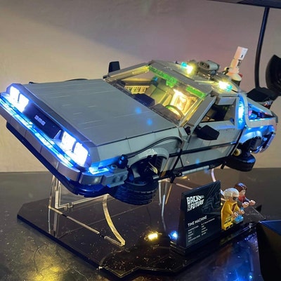 Acrylic Display Stand for Back to the Future Time Machine Set 10300 ...