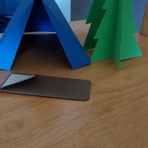 3D Paper Suitcase Gift Box SVG File With Printable PNG Travel Stickers ...