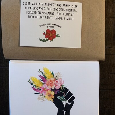 Black Lives Matter Black Lives Matter Card BLM Black - Etsy