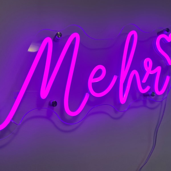 Custom Name Neon Sign for Kids | Neon Name Sign | Teenage Girls Gifts ...