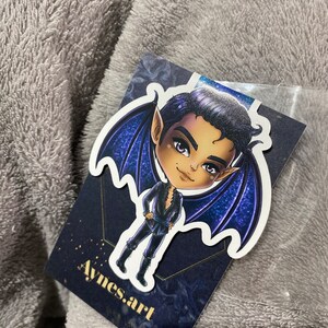 Juniper Andromeda Crescent City Magnetic Bookmark - Etsy Polska