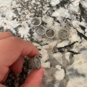 Sneak A Toke Smokeless Tobacco Pipe Aluminum Bullet One Hitter W/ 5 ...