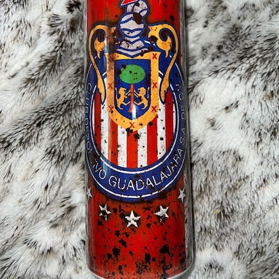 Chivas Del Guadalajara 6 Template Designs 2 Files Skinny Tumbler ...