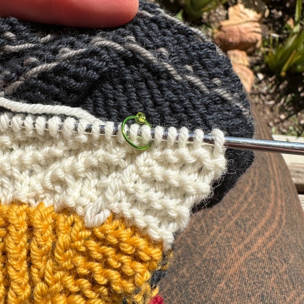 So the Yeti and Mr. Freeze Walk Into a Bar Snag-free Stitch Markers - Etsy