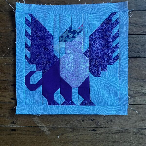 PDF Quilt Block Pattern – Stegosaurus – Dinosaur Quilt - Etsy