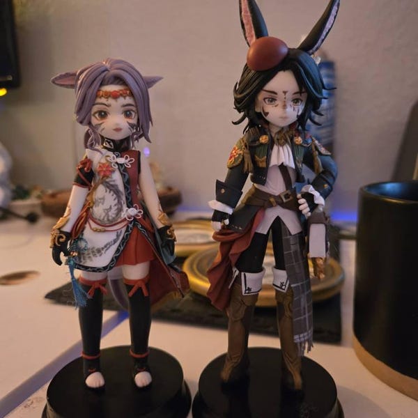 Customized Anime Figures, Real-life Chibi Figures, Customized Super ...