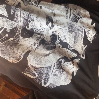 Cute Rat T-shirt, Pastel Goth Clothing, Soft Grunge Shirt, Nu Goth ...