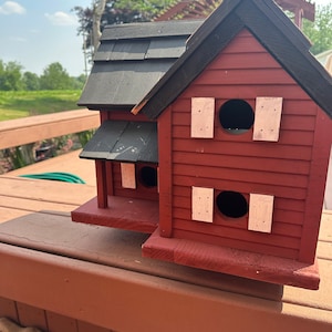 Poly Bird Feeder Small Rectangular Feeder Bird Feeder - Etsy