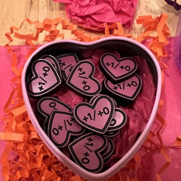 15 MTG Customized Heart Shape Counters | Magic the Gathering Counters ...