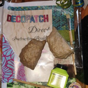 Decopatch Tea Chest Kit, Decoupage Box Activity Set , Decorative ...