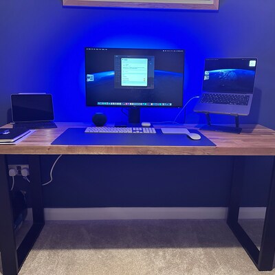 Solid Wood Oak Tabletop 1200mm X 600mm X 27mm Premium European Wooden ...