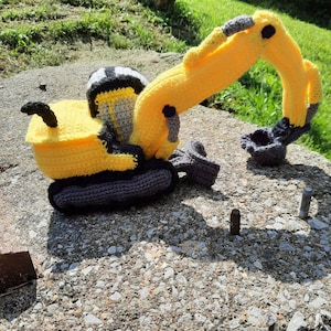 Digger Crochet Pattern - Etsy
