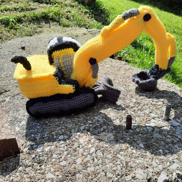 Digger Crochet Pattern - Etsy