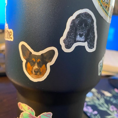 Custom Pet Sticker, Animal Sticker, Personal Sticker, Photo Pet Sticker ...