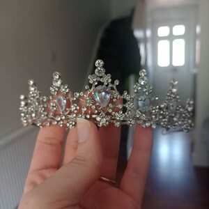 Handmade Beautiful Bridal Party Tiara Ellie Design With Simulated ...