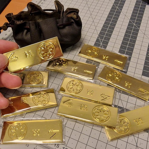 Greeblies for TIE Pilot and Imperial Officer - Imperial Code Disc ...