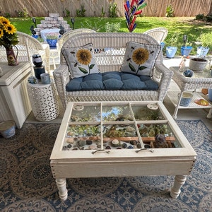 Reclaimed Window Shadow Box Coffee Table - Etsy