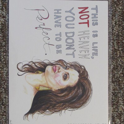 Angelina Jolie as gia Movie Quote Art Print - Etsy