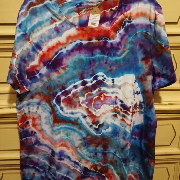 Tie Dye Shirt for Women, Crew or Vneck Custom Tye Dye Shirt ...